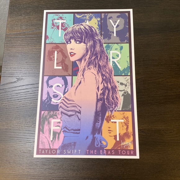 Taylor Swift | Accents | Taylor Swift The Eras Tour Vip Poster | Poshmark